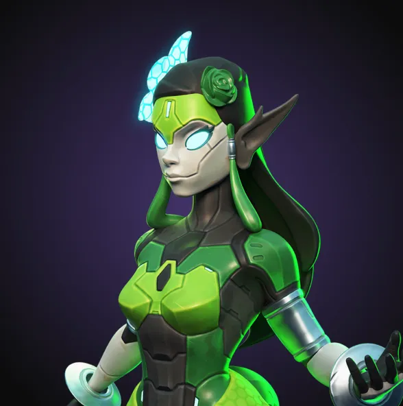 Freyana The Salamandria's Oracle | HEROES | Elemental Raiders